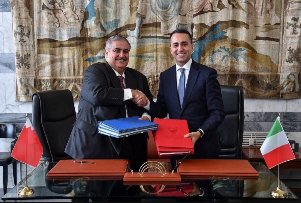 Italy and Bahrain – Ambasciata d'Italia Manama